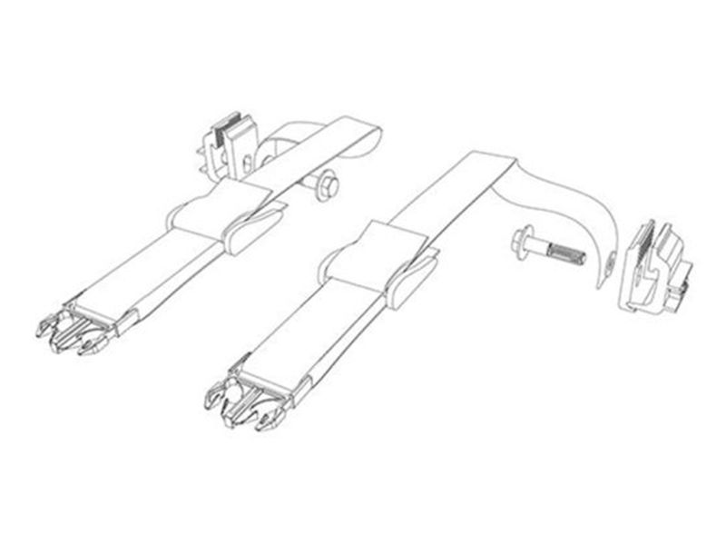 BAK Revolver X2 Replacement Strap Clamp - Universal PARTS-546A0001 ...