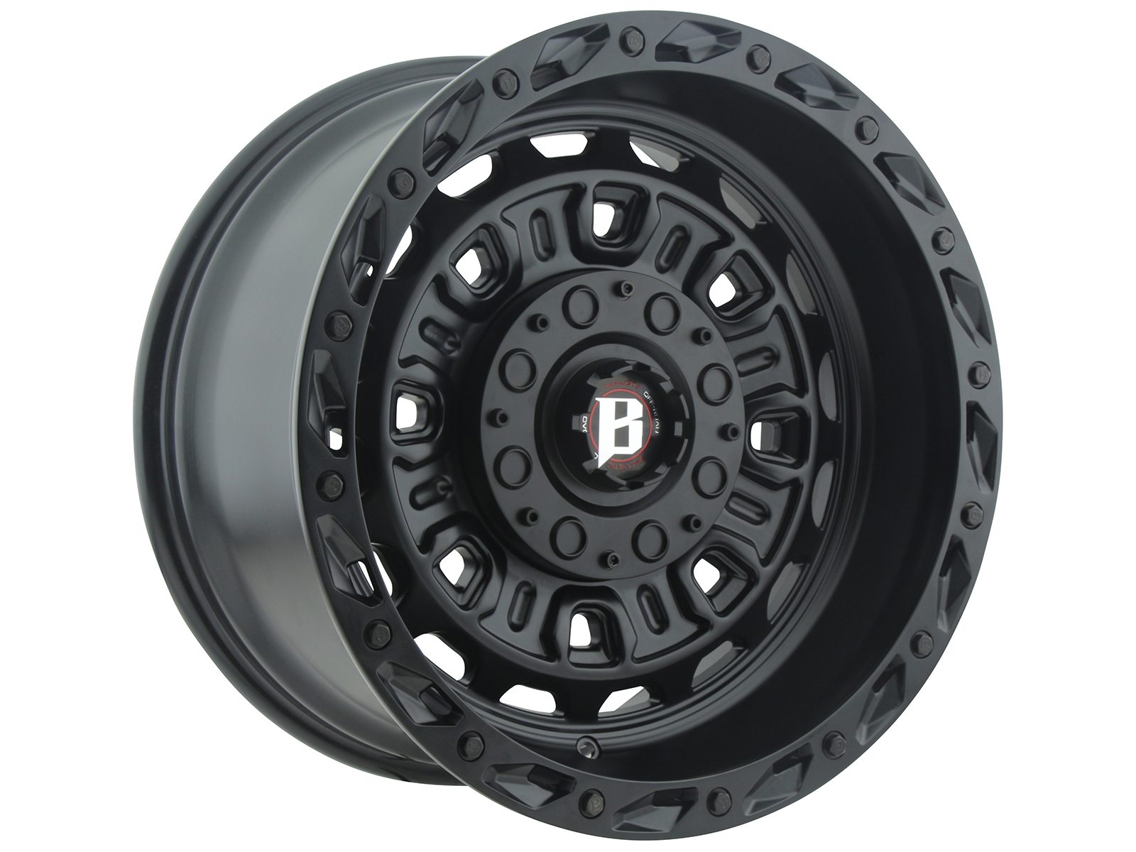 Ballistic Gloss Black 977 Grenade Wheels | RealTruck