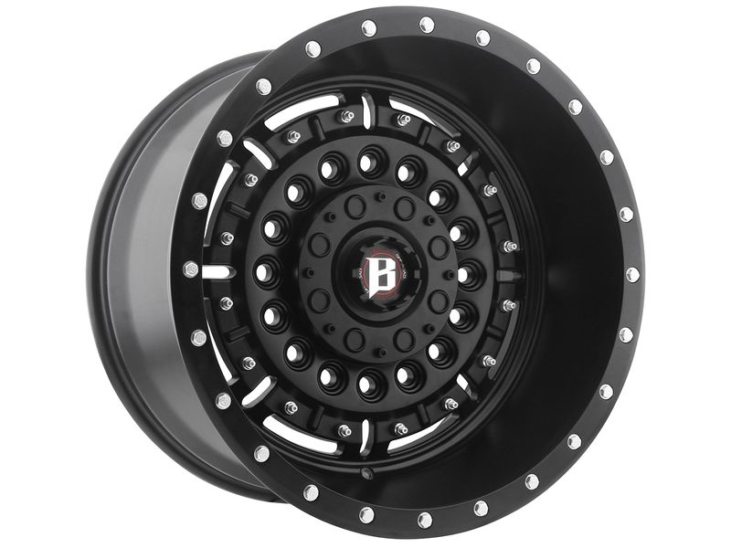 Ballistic Matte Black 978 Cannon Wheels | RealTruck