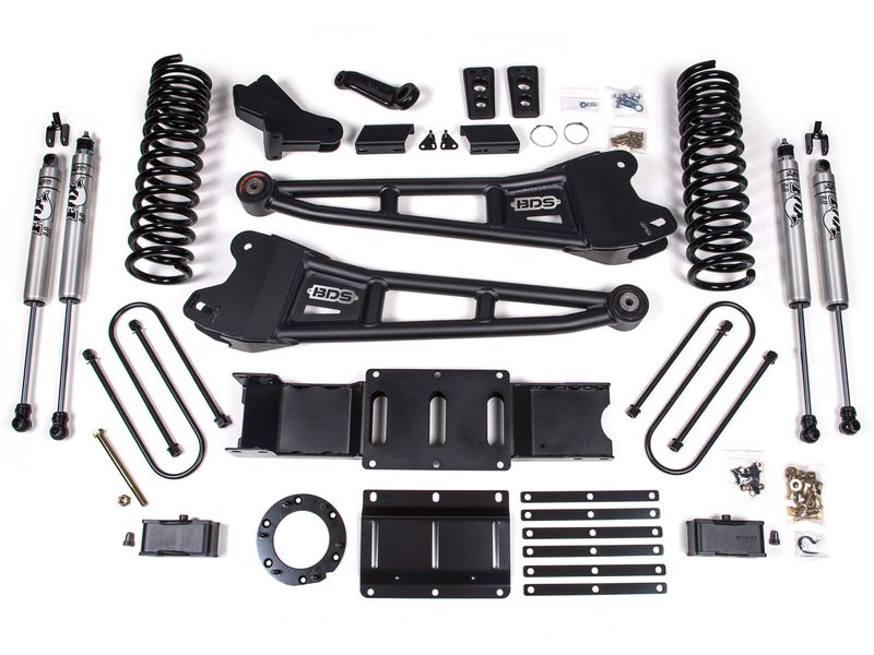 BDS 4" Radius Arm Lift Kit 1658H | RealTruck