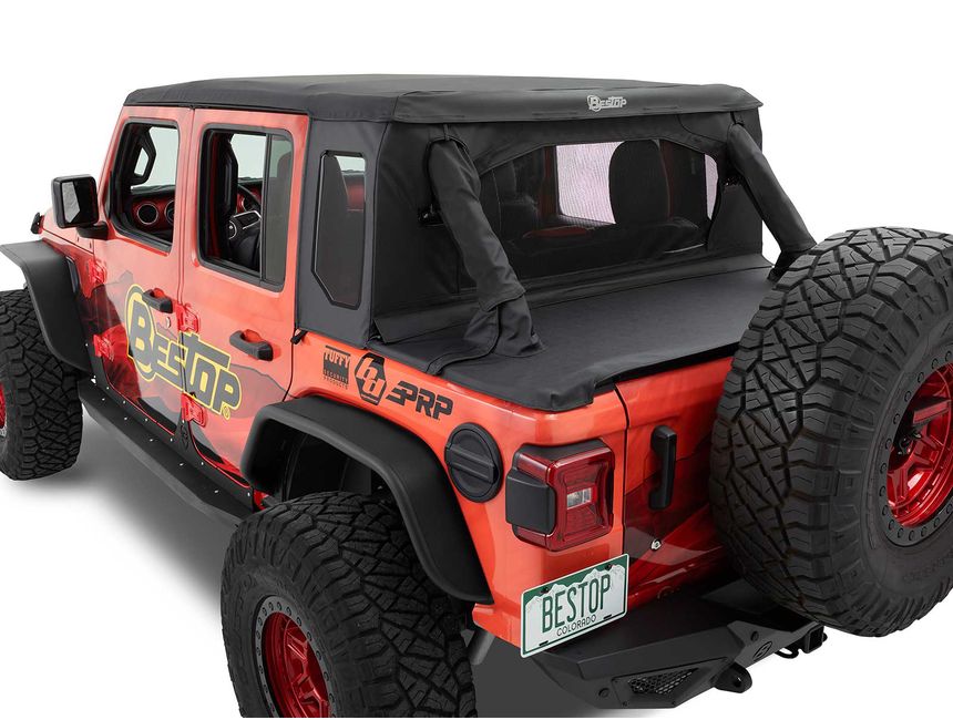 Bestop Halftop Soft Top Conversion Kit 80100-35 | RealTruck