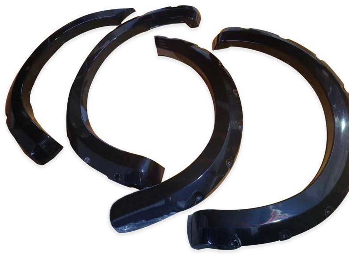 Black Horse Bolt-On Style Fender Flares FF-FOF121SM | RealTruck