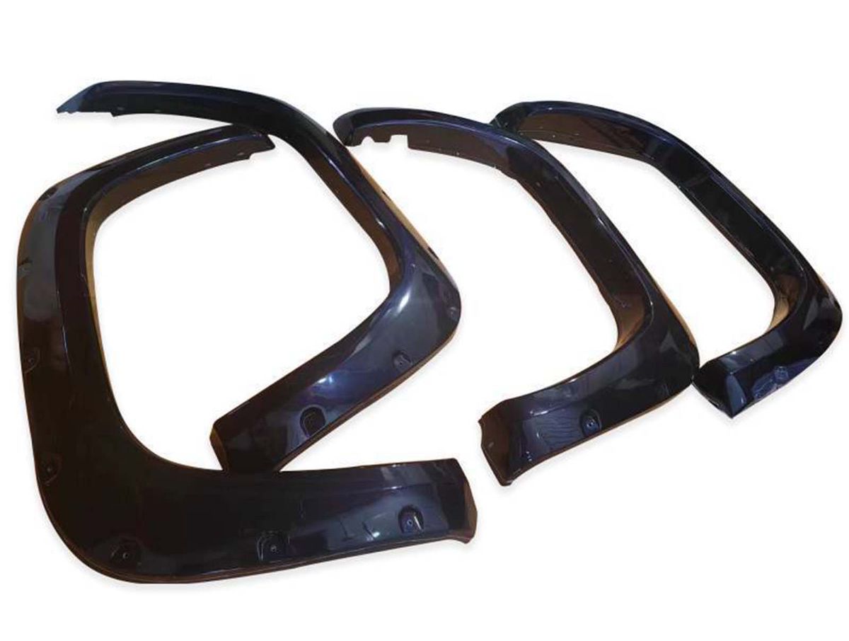 Black Horse Bolt-On Style Fender Flares FF-TT22SM | RealTruck