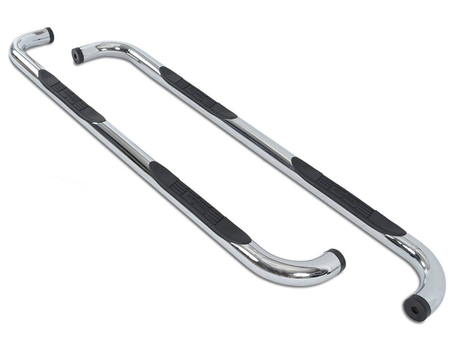 Big Country 3" Chrome Classic Round Side Steps | RealTruck