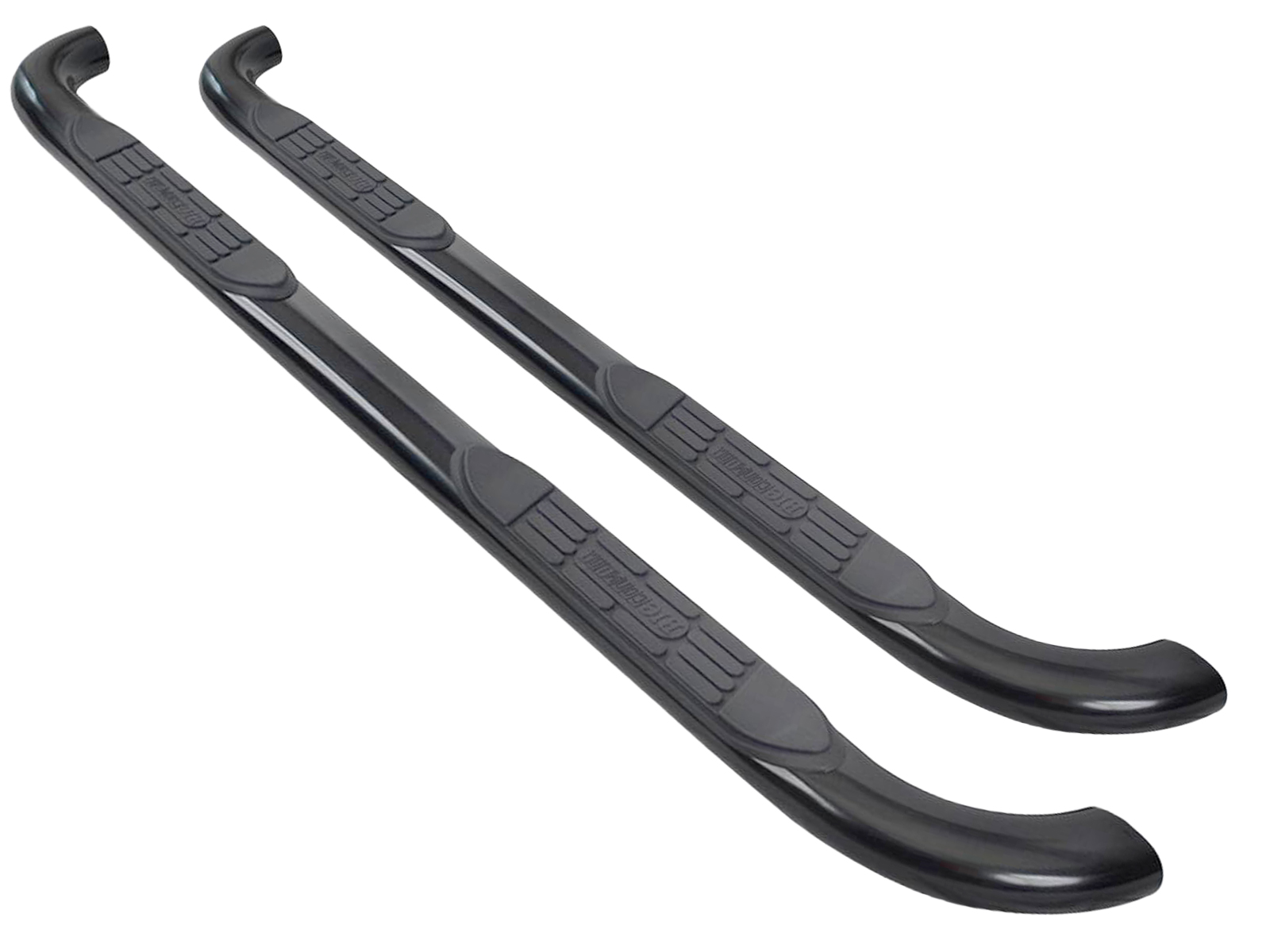 Big Country 4" Black Classic Oval Side Steps | RealTruck