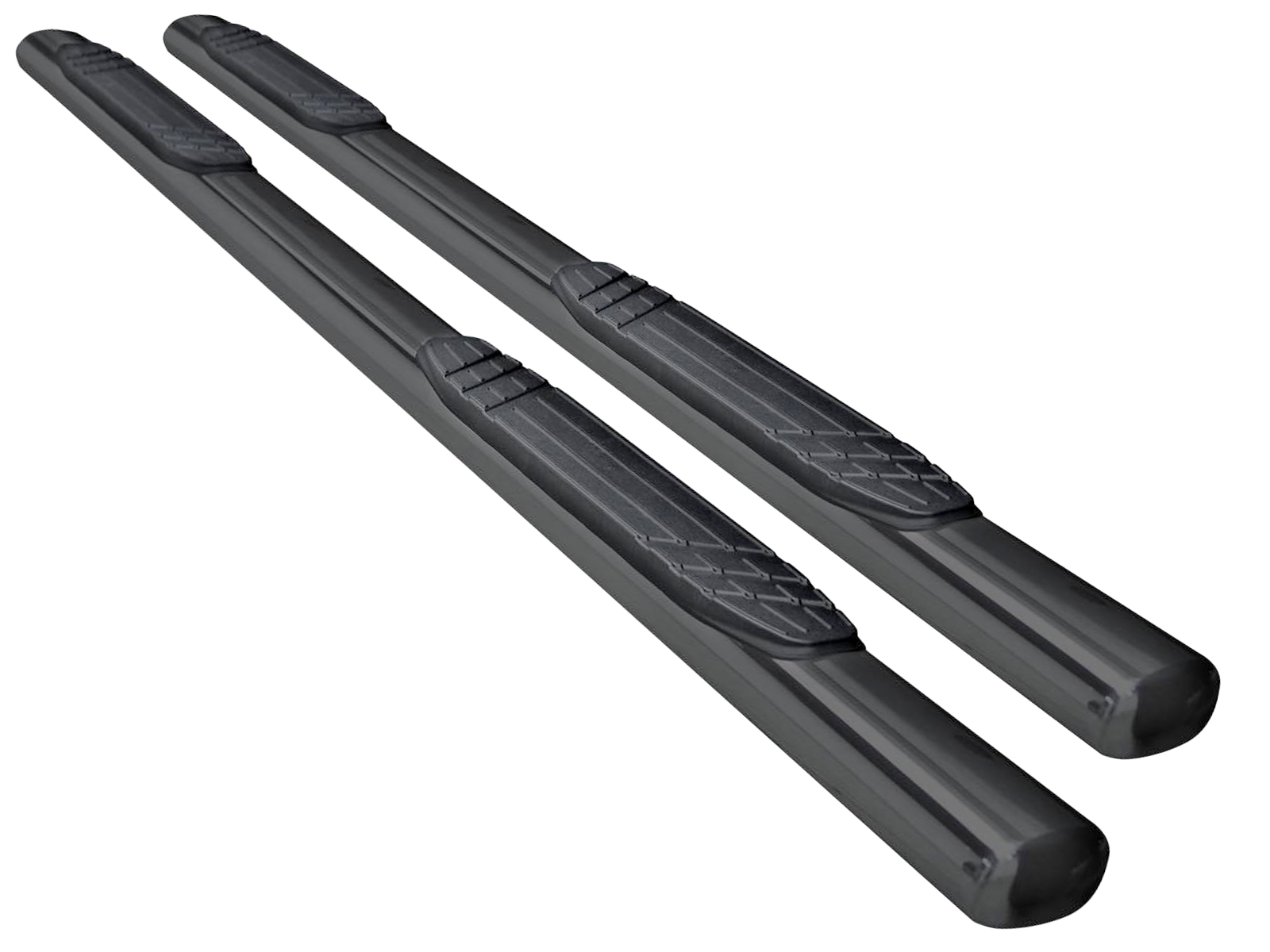 Big Country 4" Black WIDESIDER Side Steps | RealTruck