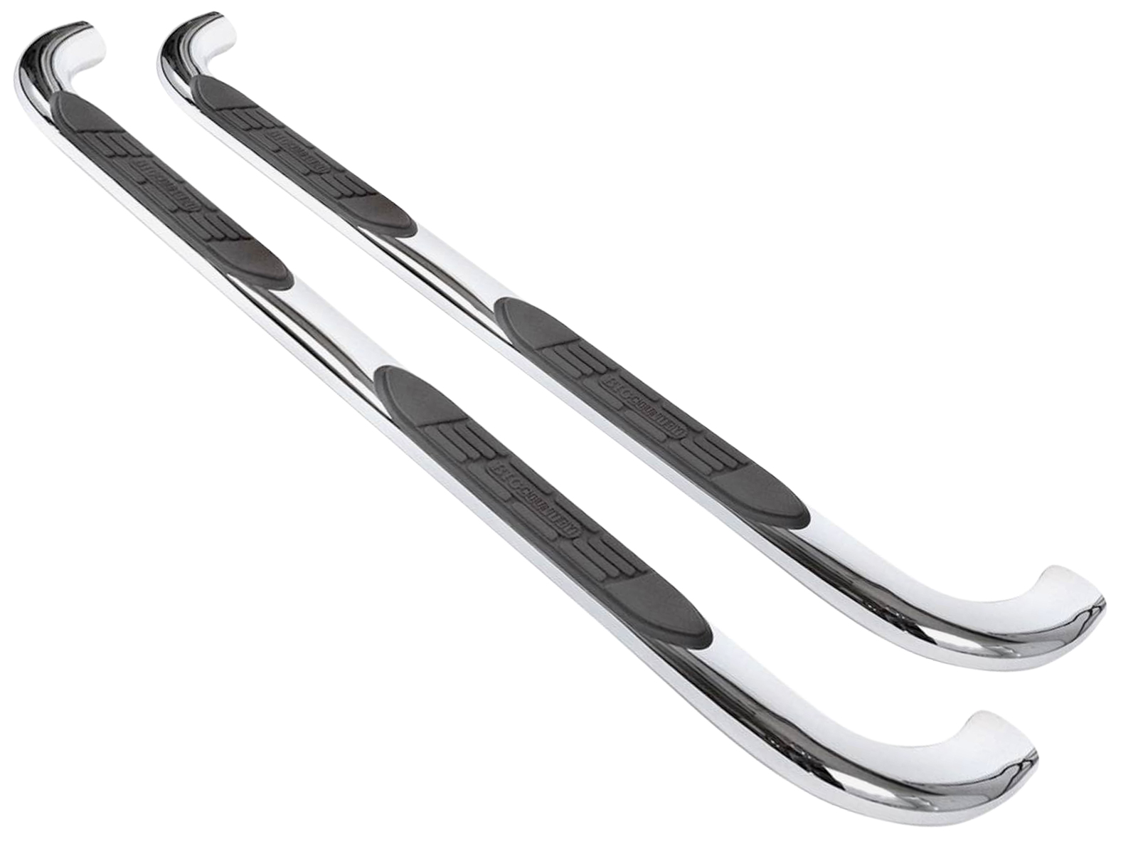 Big Country 4" Chrome Classic Oval Side Steps | RealTruck