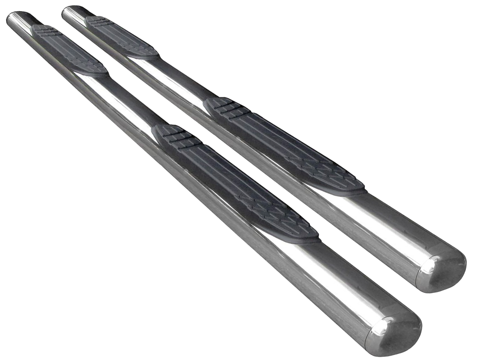 Big Country 4" Stainless Fusion Side Steps | RealTruck