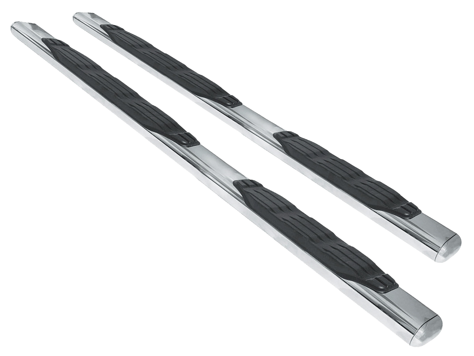 Big Country 5" Stainless Fusion Side Steps | RealTruck