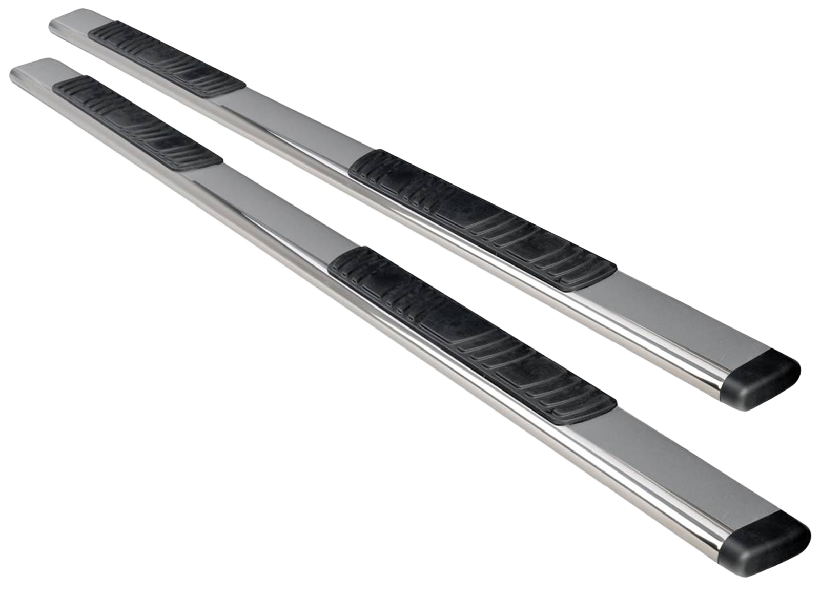 Big Country 5" Stainless Low Profile WIDESIDER Side Steps | RealTruck