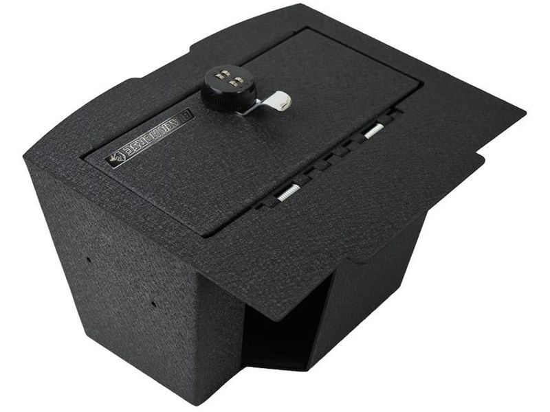 Black Horse Center Console Auto Safe | RealTruck