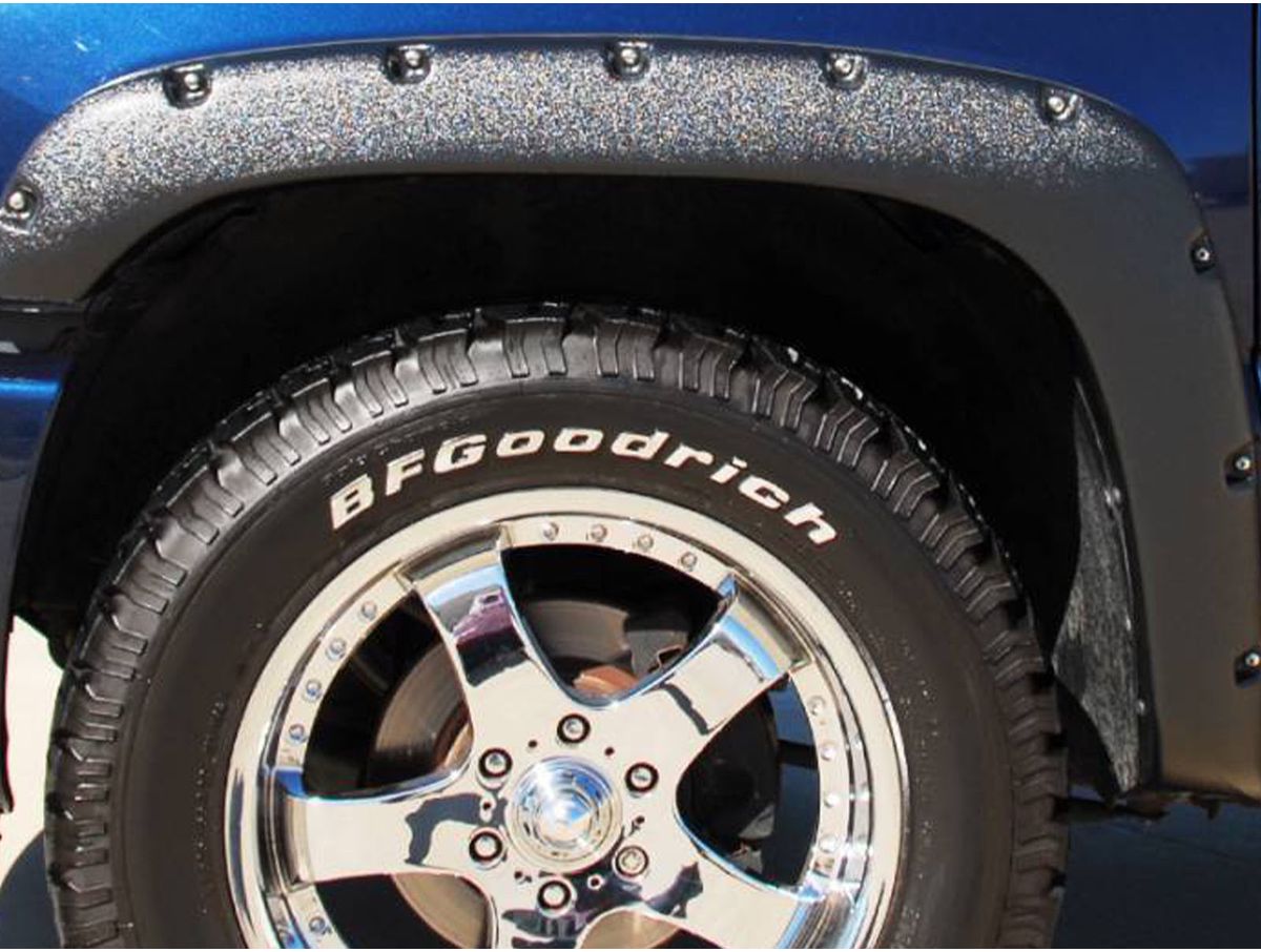 Black Horse Bolt-On Style Fender Flares FF-DORAT | RealTruck