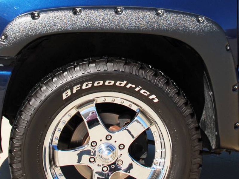 Black Horse Bolt-On Style Fender Flares FF-DORAT | RealTruck