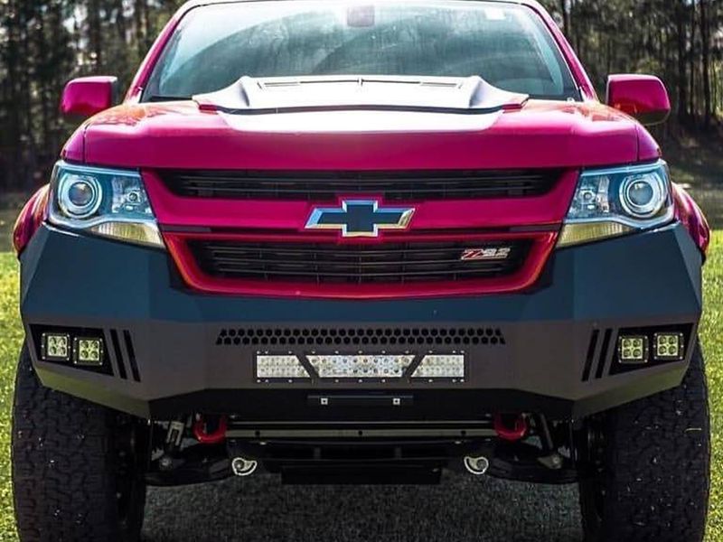 Black Horse Armour Front Bumper Kit AFB-CO15-KIT | RealTruck