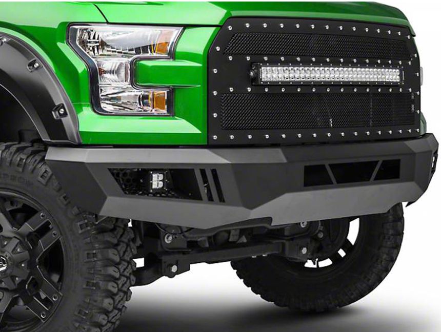Black Horse Armour Front Bumper Kit AFB-F115-KIT | RealTruck