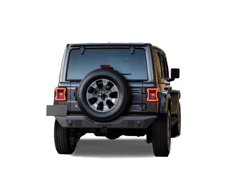 Black Horse Armour Rear Bumper ARB-JL18 | RealTruck