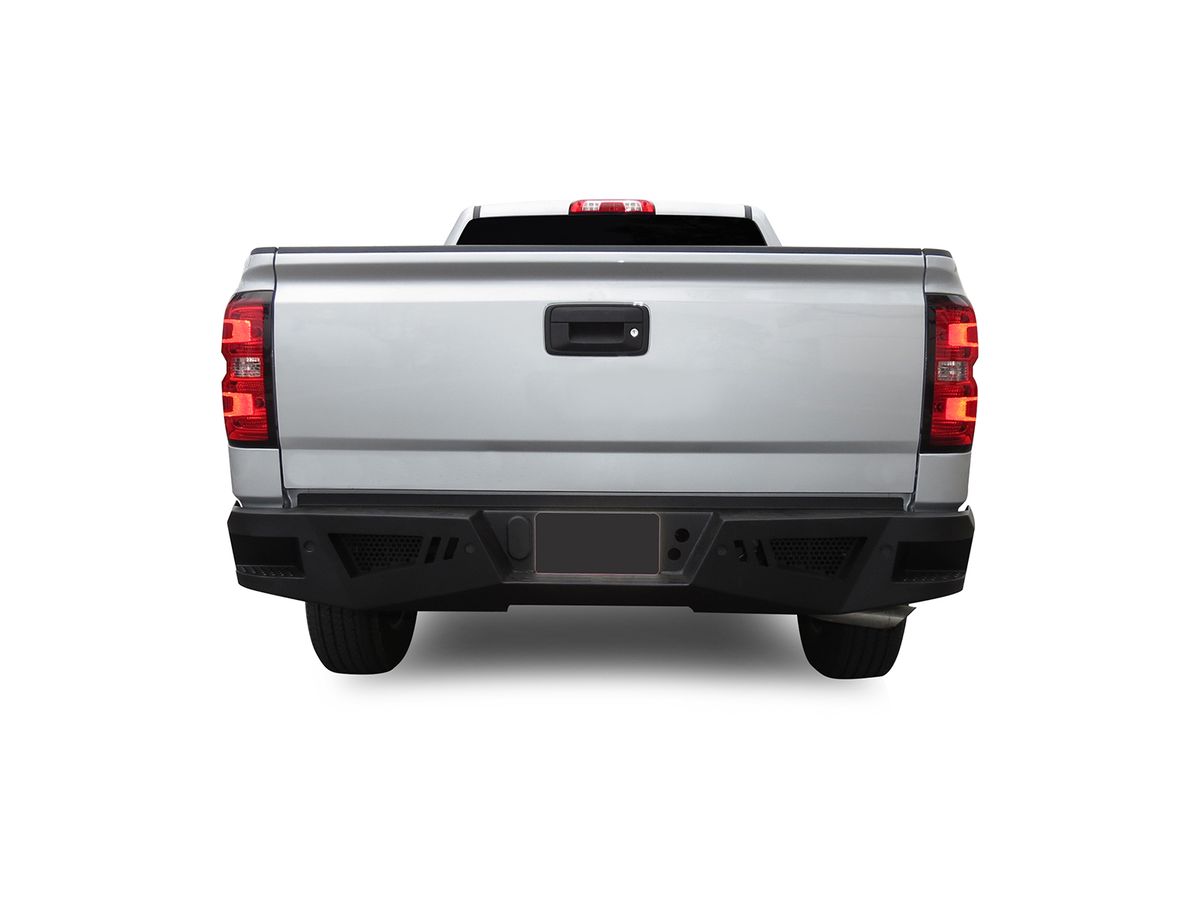 Black Horse Armour Rear Bumper Kit ARB-SI16-KIT | RealTruck