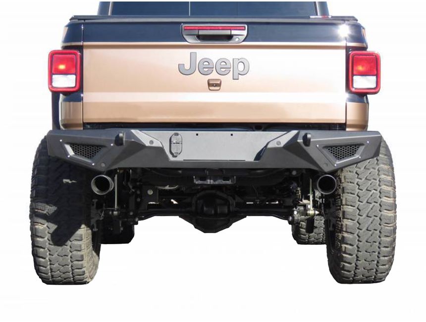 Black Horse Armour Rear Bumper ARB-JG20 | RealTruck