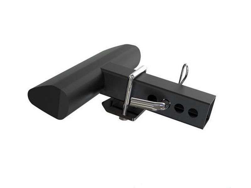 Black Horse Blade Rear Textured Black Bumper Guard Step RAZ48T | RealTruck