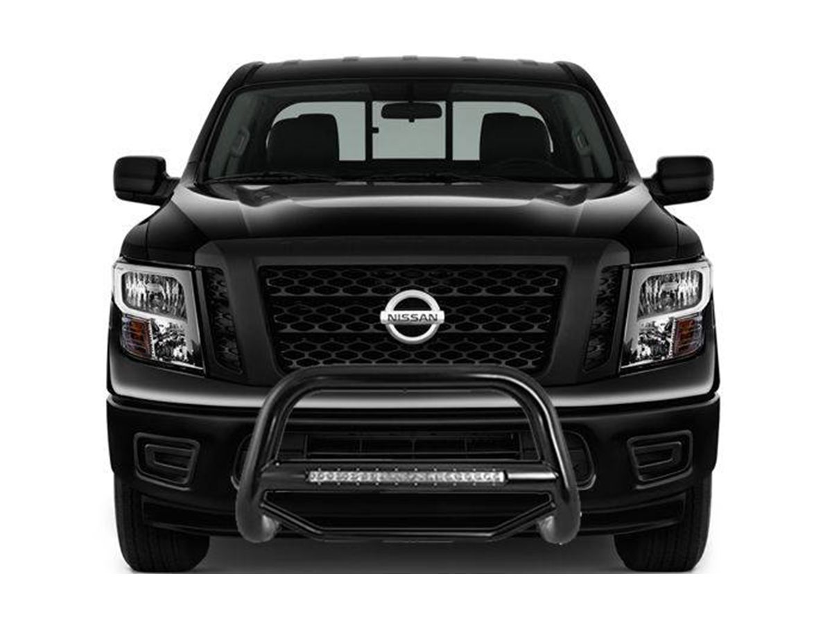Black Horse Max Beacon Black LED Bull Bar MAB-NITIB | RealTruck