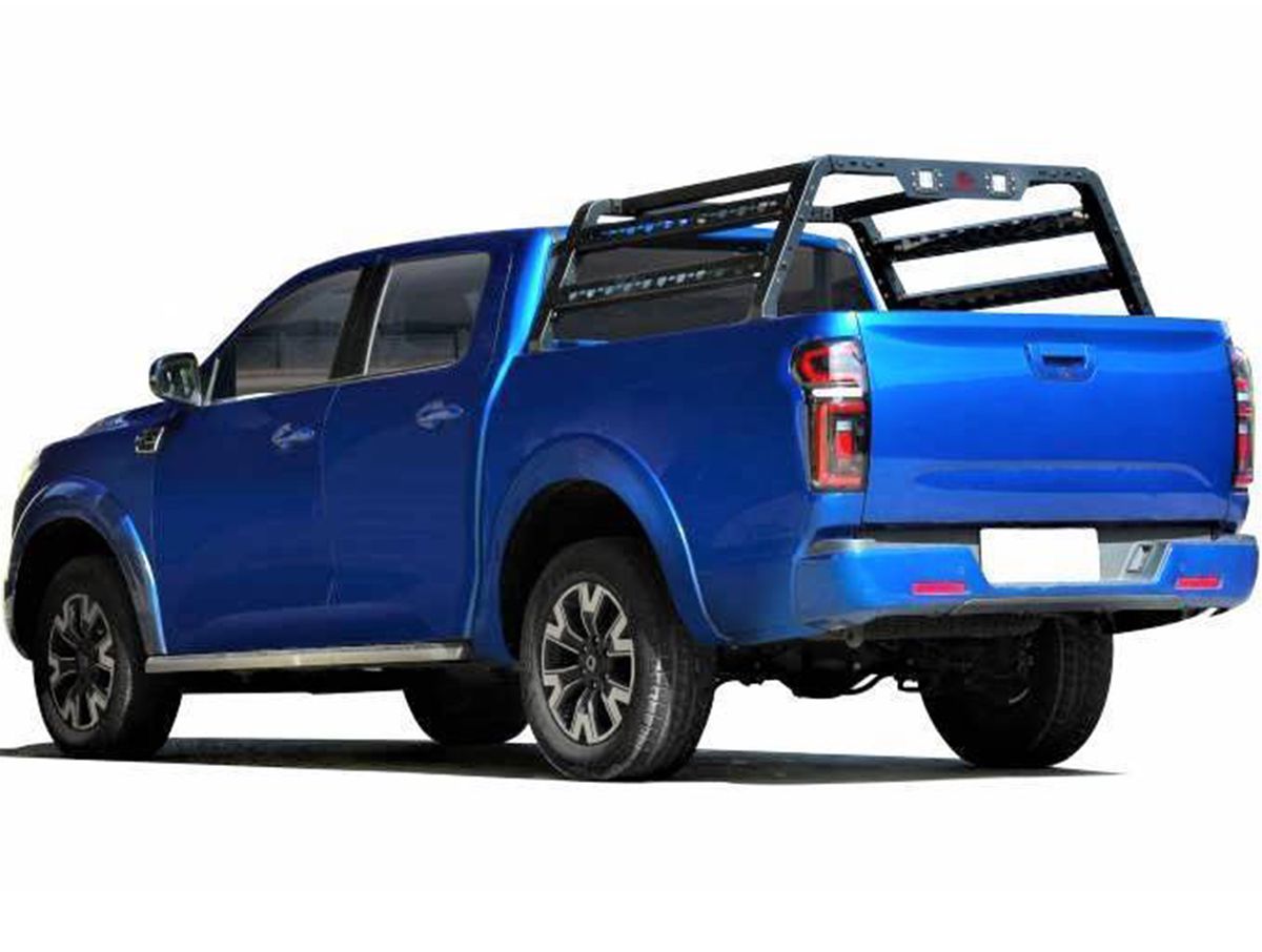 Black Horse Overland Utility Bed Rack TR09B | RealTruck