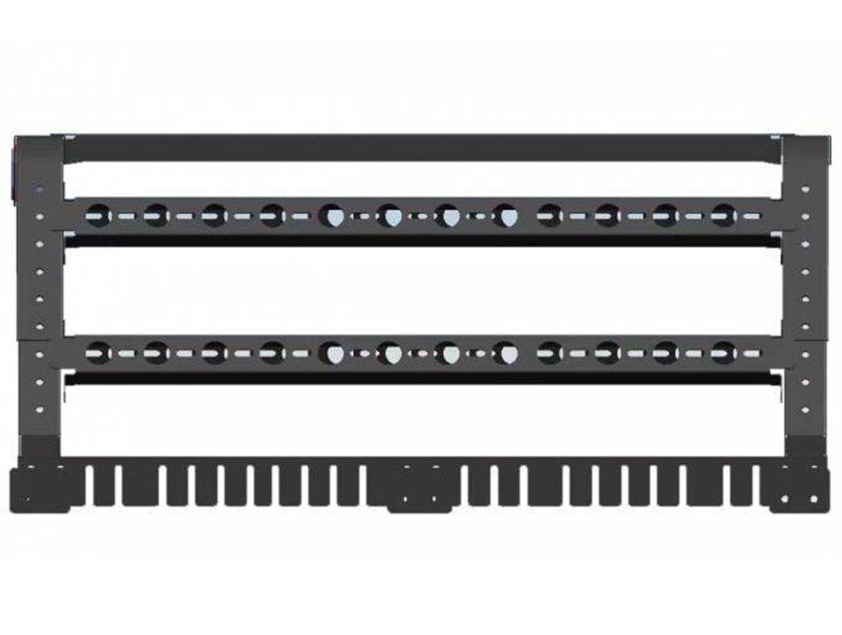 Black Horse Overland Utility Bed Rack TR08B | RealTruck