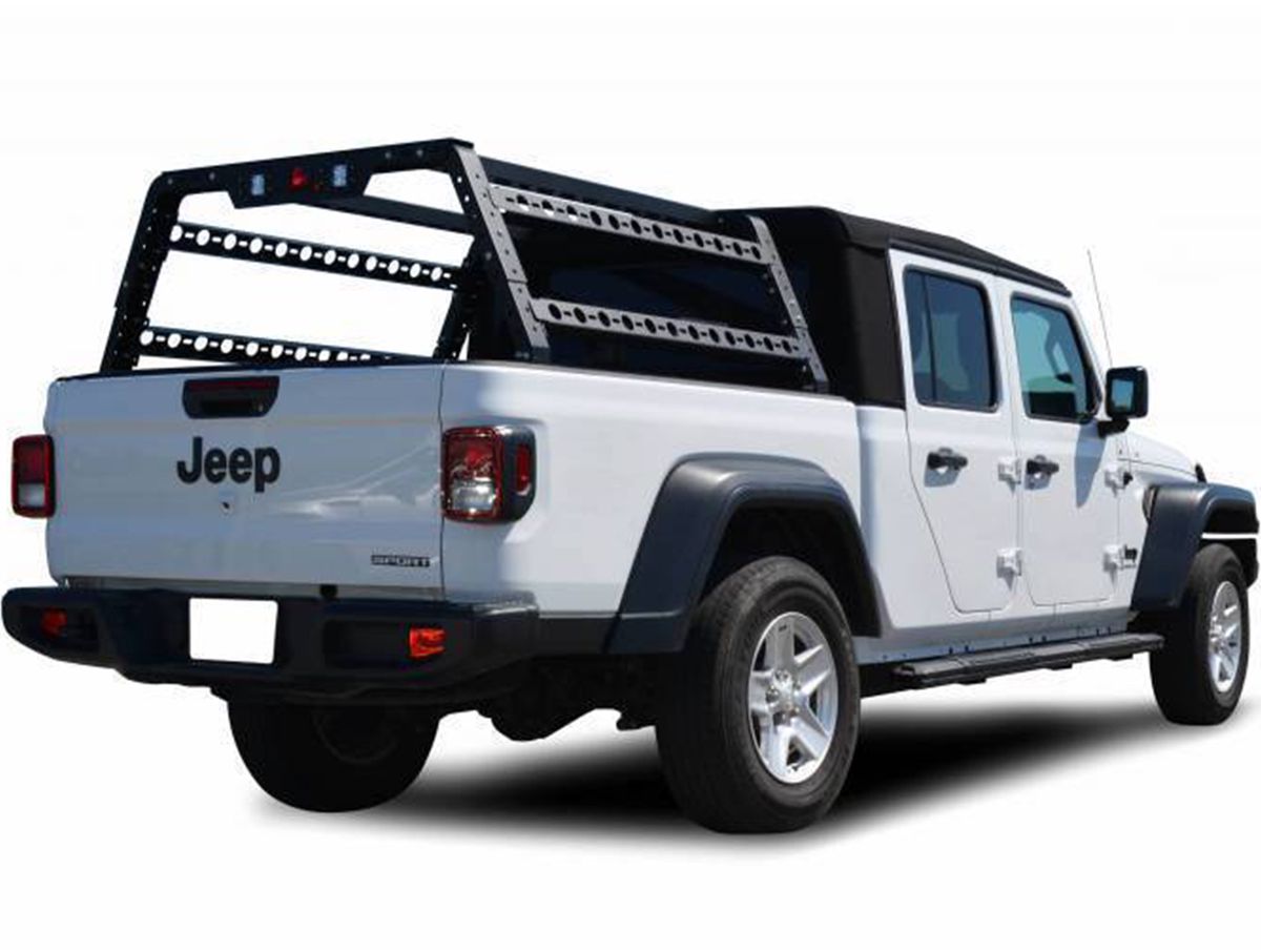 Black Horse Overland Utility Bed Rack TR09B | RealTruck