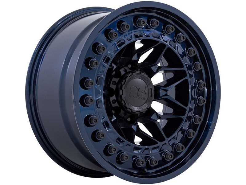 Black Rhino Blue Alpha Wheels | RealTruck