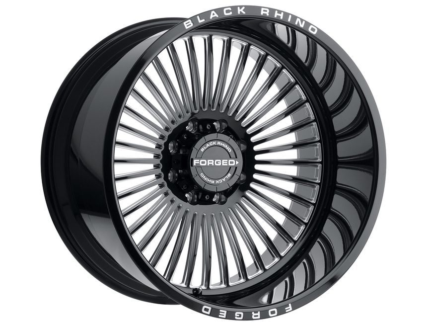 Black Rhino Forged Milled Gloss Black Horus Wheels | RealTruck