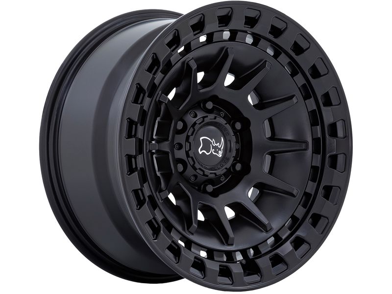 Black Rhino Matte Black Barrage Wheels | RealTruck
