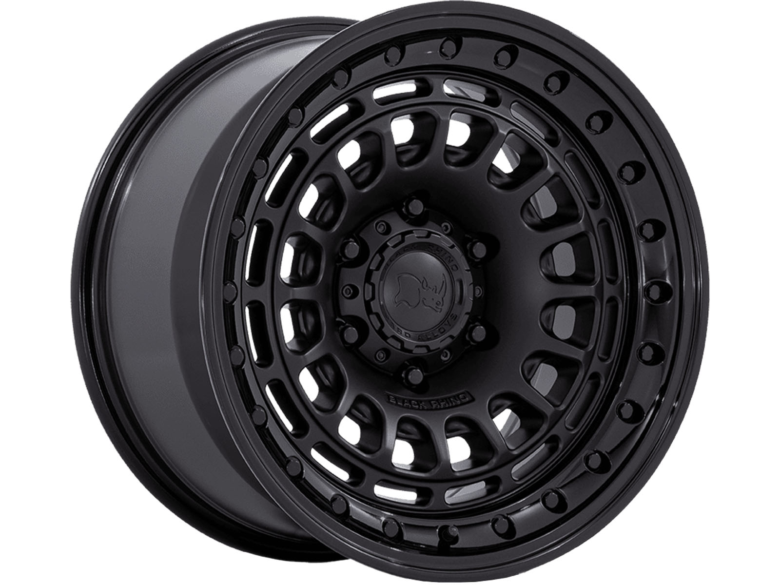 Black Rhino Matte & Gloss Black Sahara Wheels | RealTruck