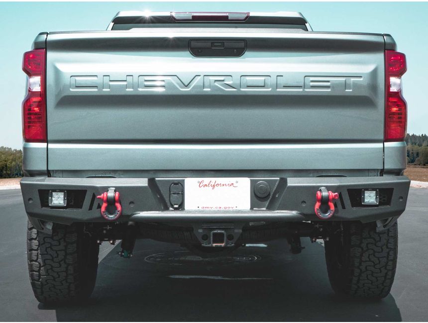 Body Armor 4x4 Ambush-Series Rear Bumper GM-2966 | RealTruck