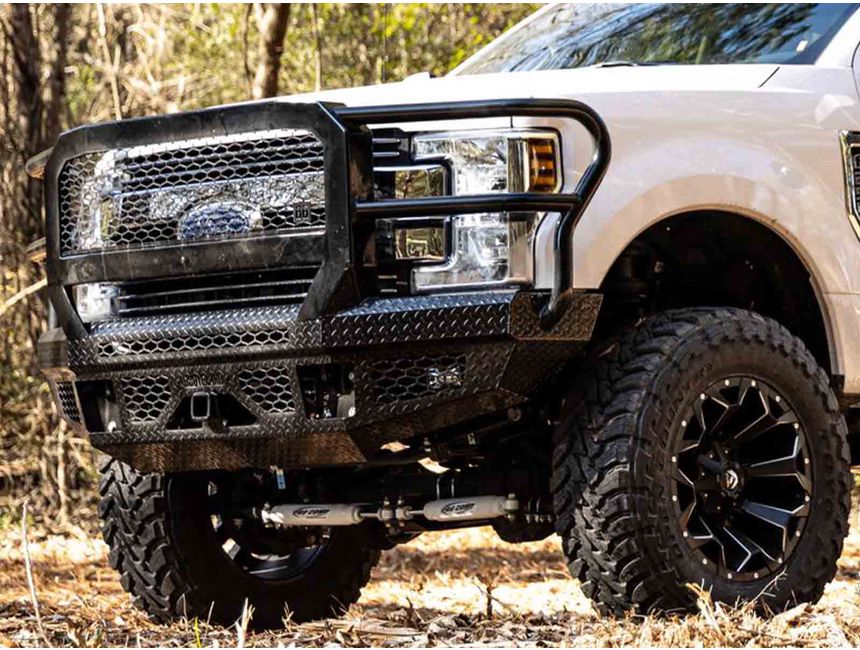 BODYGUARD FT Front Bumper JEF17BNB | RealTruck