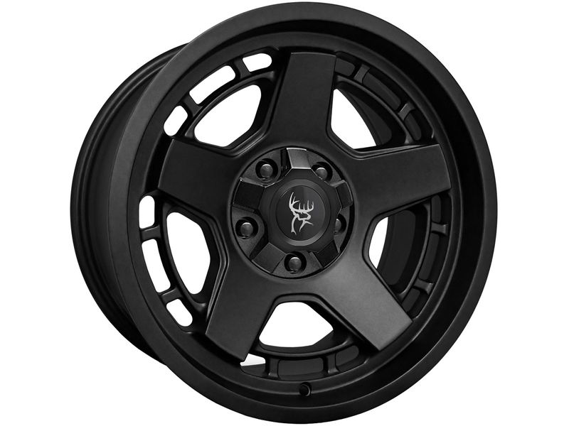 Buck Commander® Matte Black Atlas Wheels | RealTruck