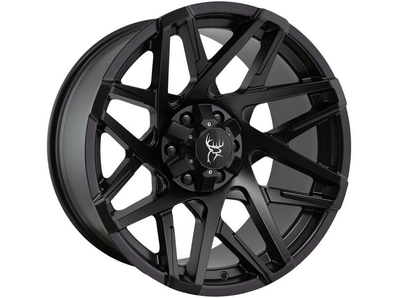 Buck Commander® Matte Black Canyon Wheels | RealTruck