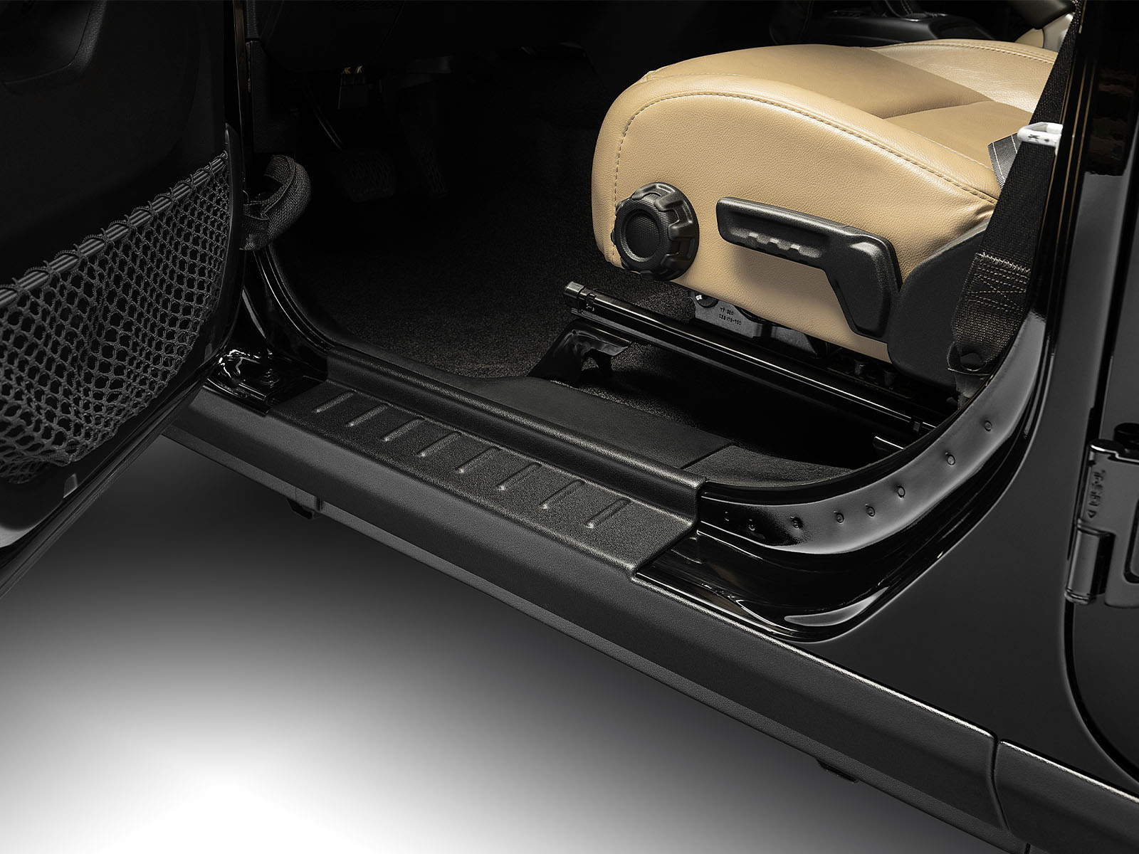 Bushwacker Trail Armor Jeep Rocker Panels 14085 | RealTruck