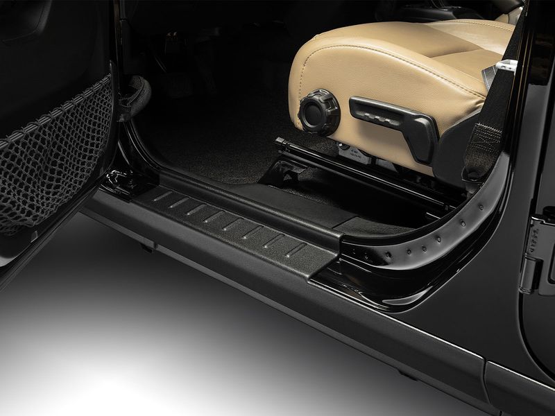 Bushwacker Trail Armor Jeep Rocker Panels 14085 | RealTruck