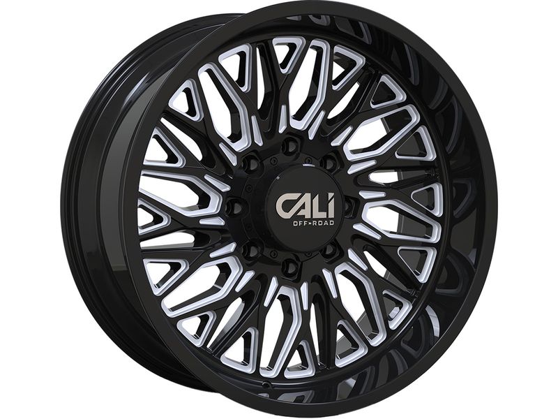 Cali Offroad Milled Gloss Black Crusher Wheels | RealTruck