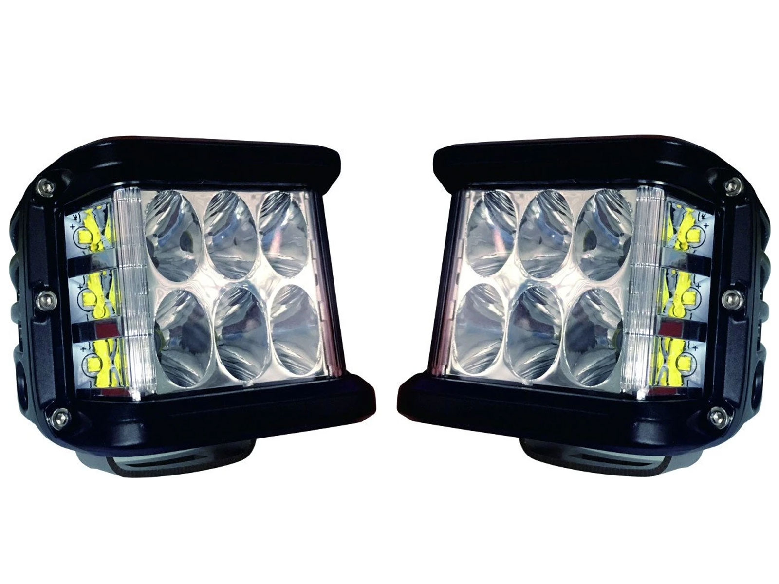 Cali Raised Side Shooter LED Cube Lights | RealTruck