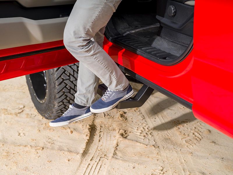 CAR-114031 Carr LD Hoop Steps XP3 Black | RealTruck