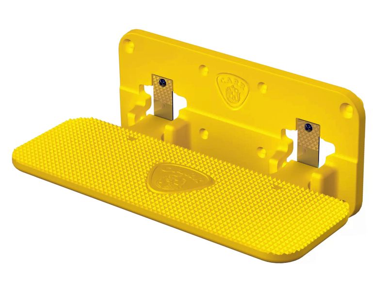 Carr Mega Flat Mount Step XP7 Safety Yellow | RealTruck
