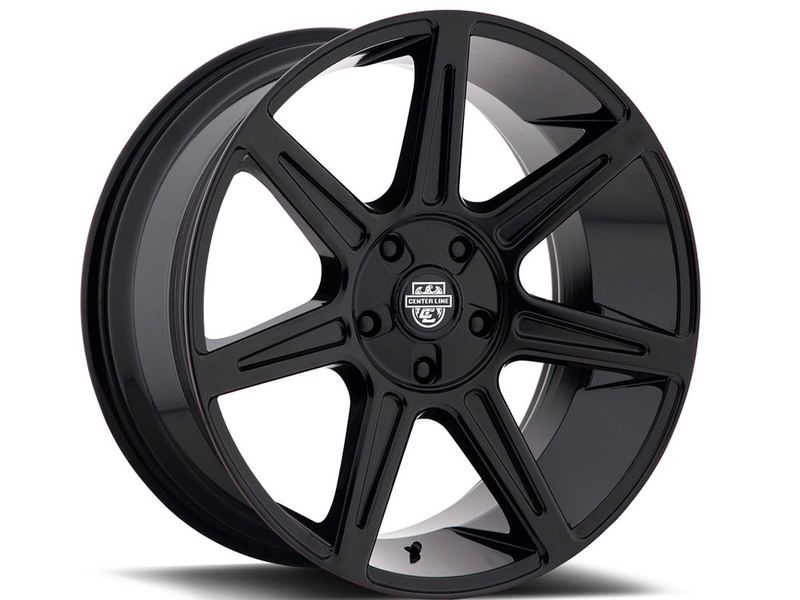 Center Line Gloss Black Rev 7 Wheels | RealTruck
