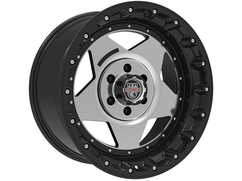 Center Line Machined Gloss Black RT-1 Wheels | RealTruck