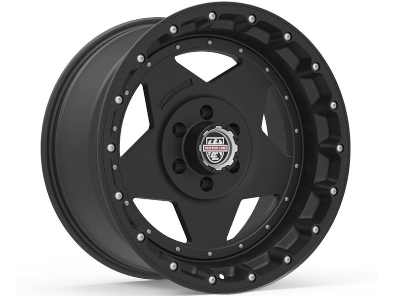 Center Line Matte Black RT-1 Wheels | RealTruck