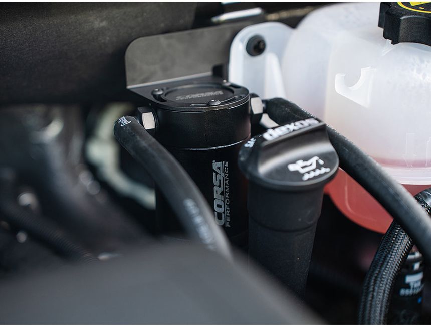Corsa Performance Oil Catch Can CC0011 | RealTruck