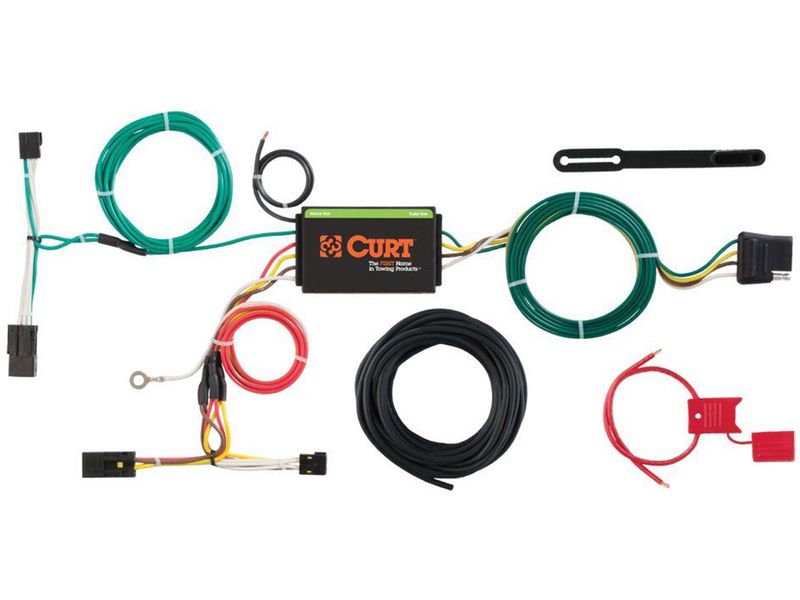 Curt T-Connector Wiring Harness 56257 | RealTruck