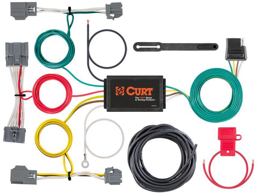 Curt T-Connector Wiring Harness 56386 | RealTruck