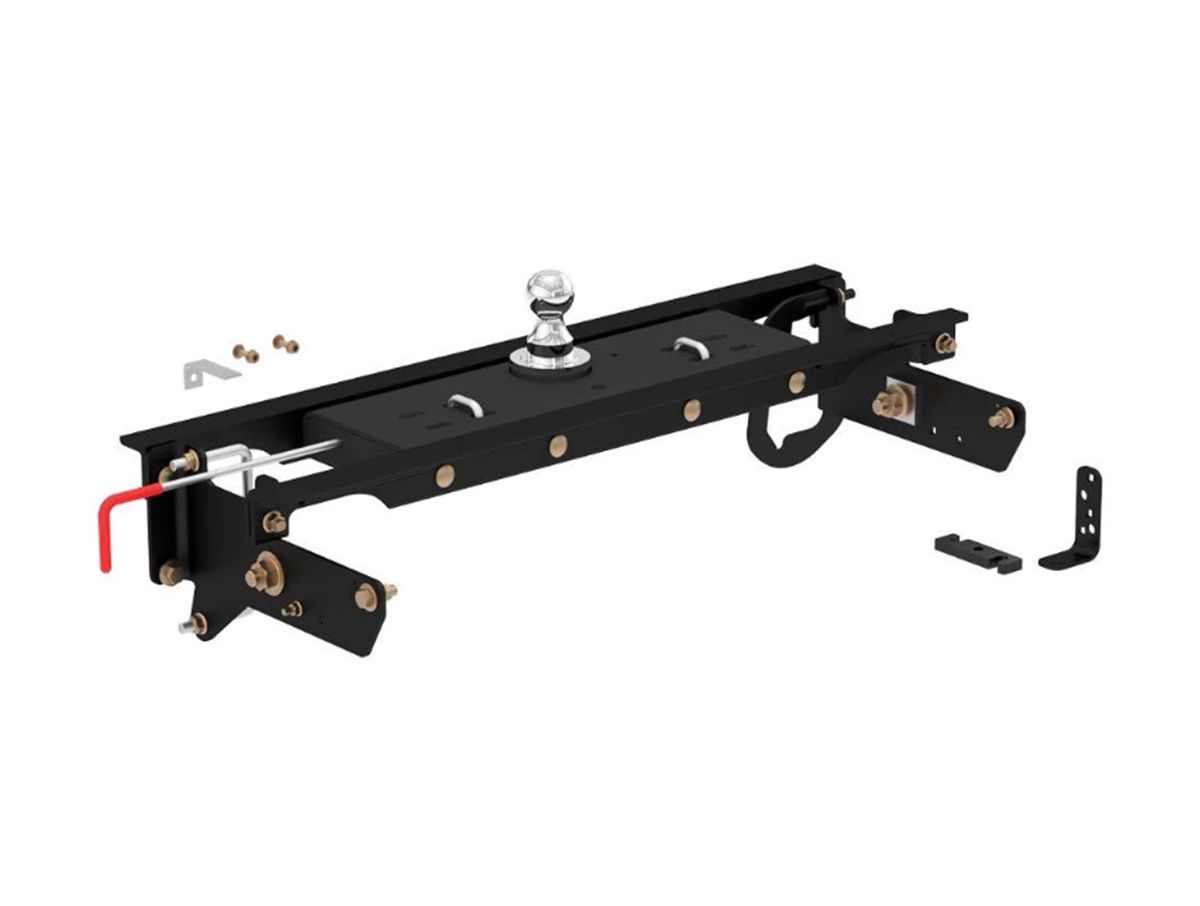 Curt Double Lock Gooseneck Hitch Kit w/ Installation Brackets 60720 ...