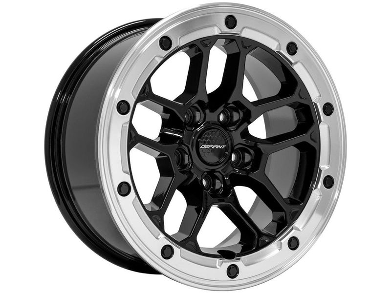 Defiant Gloss Black DF01 Wheels | RealTruck