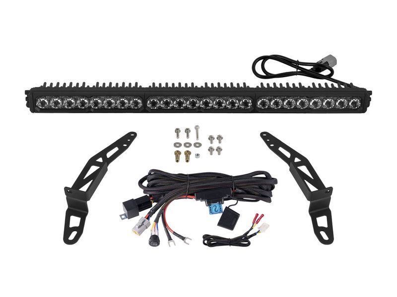 Diode Dynamics SS30 Pro LED White Combo, w/ Amber Back Light Bumper Kit ...